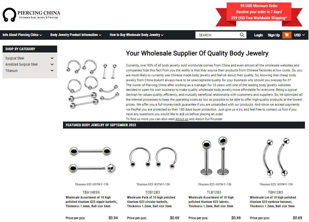 Top 10 Wholesale Body Jewelry Websites of 2023: Read Here